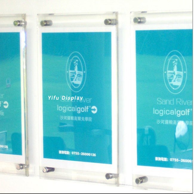 A4 Wall Mounted Acrylic Poster Frames – YIFU DISPLAY
