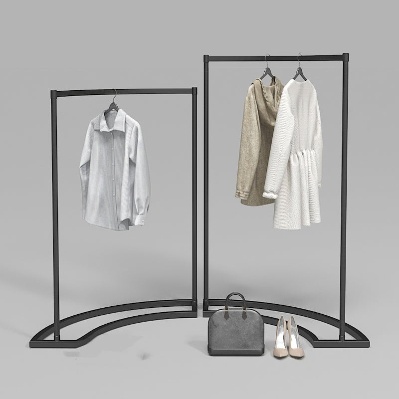 Clothing Shop Display Rack Floor Standing Clothes Rack Gantry Rack Cur ...